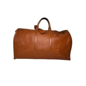 Louis Vuitton Sac Week-end Pre-owned - Femme - Pre-owned - Orange - Taille: ONE Size