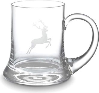 Gmundner Keramik Bierkrug Hirsch Füllmenge: 0.3 l Spiegelau