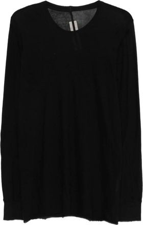 Rick Owens Homme, Tops, Noir, Taille: M Long Sleeve Hauts