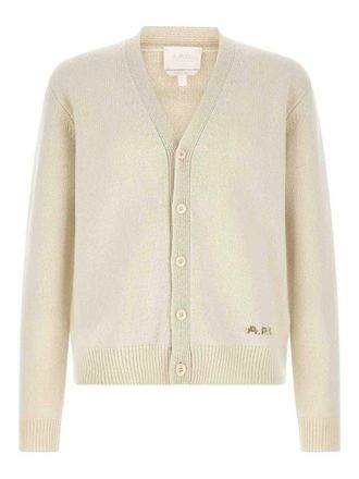 A.P.C. A. P.C. Cardigan - Blanc