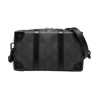 Louis Vuitton Pre-owned Monogram Eclipse Soft Trunk Wallet Umh&auml;ngetasche - - Pre-owned - Damen - Schwarzk - ONE SIZE