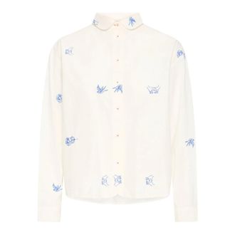 Ichi Cloud Dancer - 9000092 - - Blouses & Shirts - Damen - Beige - S