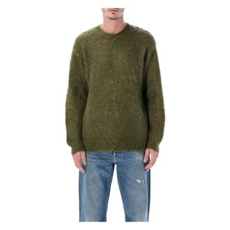 Auralee Herren, Strickwaren, Gr&uuml;n, SGr&ouml;&szlig;e