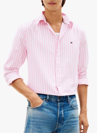 Tommy Hilfiger Chemise &agrave; rayures en coton