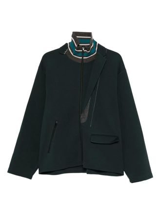 Kolor Sportjacke mit Rei&szlig;verschluss - Gr&uuml;n