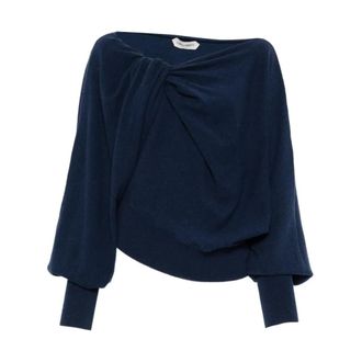 Alberta Ferretti Maglia - - Blouses & Shirts - Damen - Blau - L