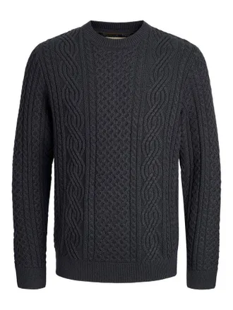 Jack & Jones Strickpullover JPRBLUSEAN KNIT CABLE CREW NECK SN