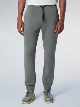 North Sails Jogginghose Piqu&eacute; Scuba Stoff mit Cargo-Stil