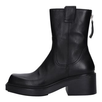 Vic Mati&eacute; Leder-Stiefelette - - Shoes - Damen - Schwarzk - 36 1/2 EU