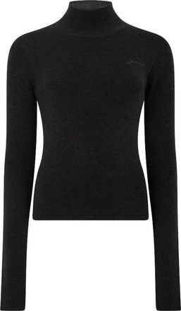 Ganni Pull Col Rond - Noir