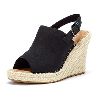 Toms Damen 10013451 Geschlossene Sandalen, Schwarz (Black 000), 36.5 EU