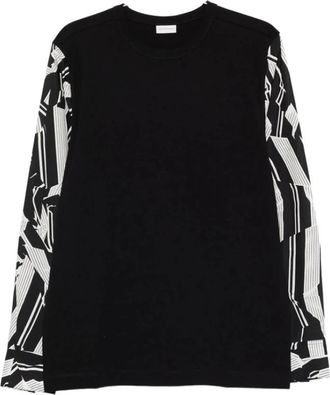 Dries Van Noten Homme, Tops, Multicolore, Taille: M T-shirt