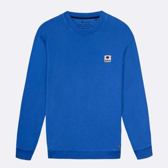 Faguo Sweat col rond oversize bleu vif - FANGO