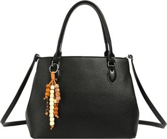 Generic Grand sac fourre-tout l&eacute;ger pour femme pour le travail et les voyages, Noir, 480.00x260.00x220.00mm/18.9x10.24x8.66inch, D&eacute;contract&eacute;