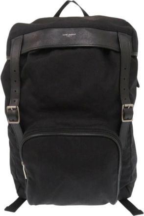 Saint Laurent unisex, Pre-owned, Noir, Taille: ONE Size Sac à dos quotidien doccasion