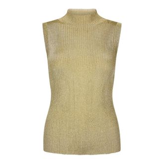 Mos Mosh MOS Mosh - Haut en maille sans manches - Femme - Tops - Jaune - Taille: 36 FR