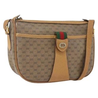 Gucci Sac bandouli&egrave;re vintage en plastique Pre-owned - Femme - Pre-owned - Beige - Taille: ONE Size