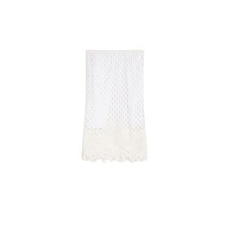 Sportmax Femme, Jupes, Blanc, Taille: 42 FR Midi Skirt