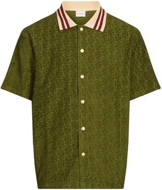 Dr&ocirc;le de Monsieur La chemise monogramme en coton