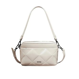 Calvin Klein Sac &agrave; Main Beige Femme - Femme - Sacs - Blanc - Taille: ONE Size