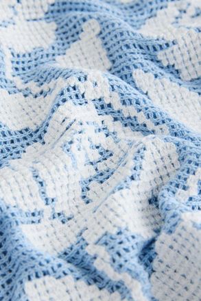 Next Kurzarmpullover Kurzarm-T-Shirt mit Blumenh&auml;kelei (1-tlg)