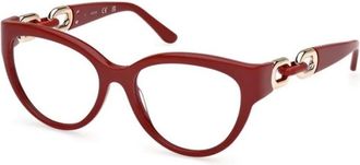 Guess Femme, Accessoires, Rouge, Taille: 55 MM Gu50182 066 Optical Frame