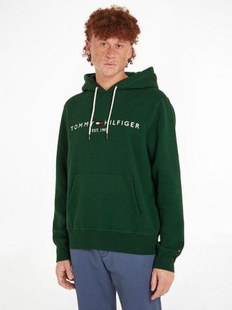 Tommy Hilfiger Kapuzensweatshirt TOMMY LOGO HOODY mit gesticktem TH-Schriftzug auf der Brust