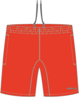 Head CLUB Shorts M, tomato, XL
