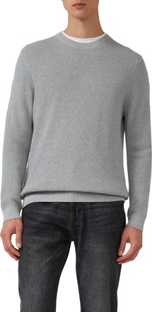 s.Oliver Strickpullover mit Crew Neck und Strukturmuster