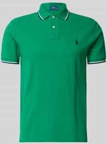 Polo Ralph Lauren Slim Fit Poloshirt aus reiner Baumwolle