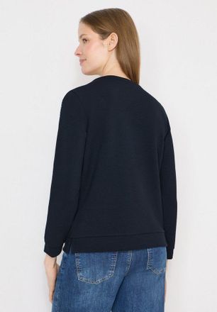 Cecil Sweatshirt mit U-Boot-Ausschnitt