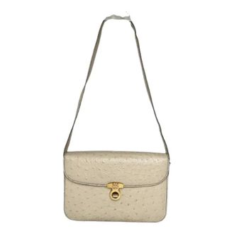 Balenciaga Sac bandouli&egrave;re vintage Pre-owned - Femme - Pre-owned - Beige - Taille: ONE Size