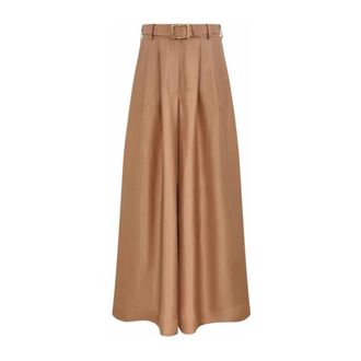 Zimmermann Wide Leg Pant - - Trousers - Damen - Braun - M