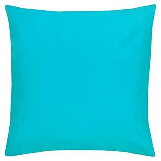 furn. Kissen mit F&uuml;llung aus Polyester, Aqua, 43 x 43 cm