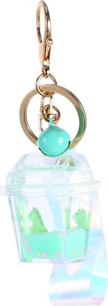 Valiclud Schl&uuml;sselanh&auml;nger Acryl Keychain Mit Fl&uuml;ssigem Quicksand Taschenanh&auml;nger 5.1 X 1.9 X 1.2 Zoll Modisches Accessoire F&uuml;r Damen Schl&uuml;sselbund