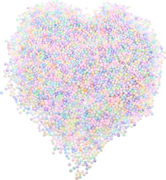 Valiclud Bunte Schaumstoffperlen DIY Bastelperlen Vasenf&uuml;ller Geschenkbox F&uuml;llmaterial Valentinstag Partydeko K&auml;stchenf&uuml;llung