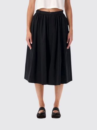 Maison Margiela Hoch taillierte Bermuda-Shorts mit weitem Bein aus Wollmischung