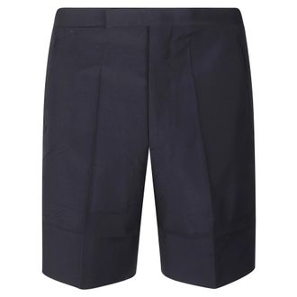 Prada Light Mohair Bermuda - - Shorts - Herren - Blau - S