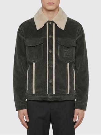 Fendi Mantel FENDI Herren Farbe Grau