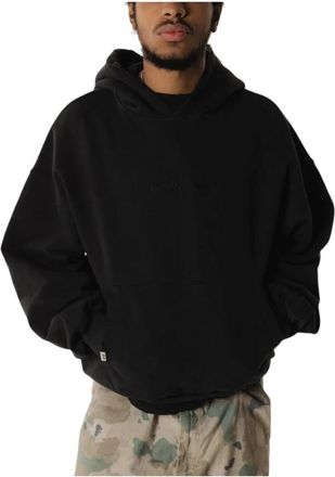 TwoJeys Homme, Sweatshirts et sweats &agrave; capuche, Noir, Taille: S Icon Sweat &agrave; capuche Stone Washed