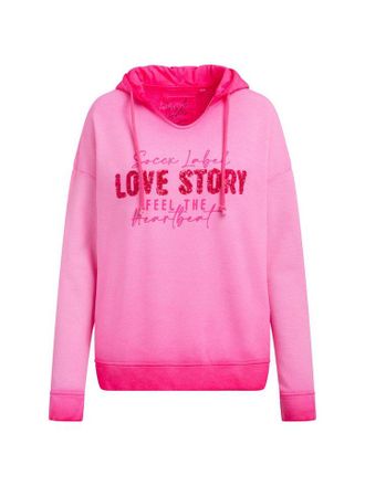 soccx Kapuzensweatshirt mit Pailletten