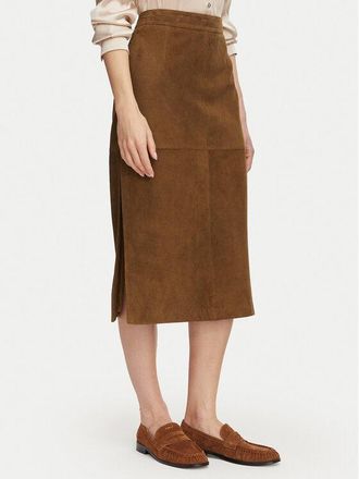Marella Lederrock Marmo 2623406021 Braun Regular Fit