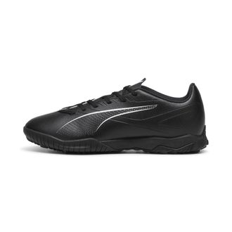 Puma Puma Unisex Adults Ultra 5 Play TT Soccer Shoe, Puma Black-Puma White, 38.5 EU