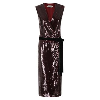 Alberta Ferretti Robes de soir&eacute;e - Femme - Robes - Rouge - Taille: 38 FR