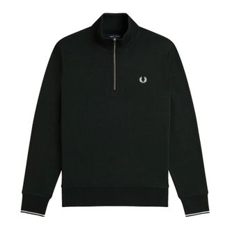 Fred Perry Homme, Sweatshirts et sweats &agrave; capuche, Vert, Taille: M SweaT-shirts