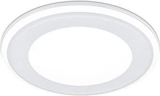 Trio Trio Leuchten Spot LED encastrable Aura 652410131, en plastique blanc, avec LED de 10 W