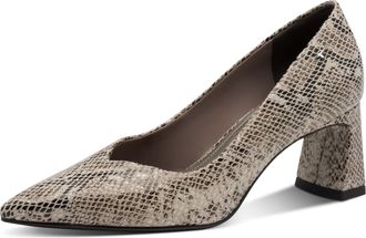 Tamaris Damen Pumps Vegan beige 36