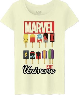 MARVEL Damen womarcots032 T-Shirt, Natur, XXL