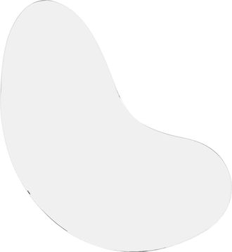 BESPORTBLE Veemoon Gebogene Eisteich-Dekoration, kleine verspiegelte Seelandschaftsrequisite, Eislauf-Pod-Szenenzubeh&ouml;r f&uuml;r weihnachtliche Dorf- und Festtagsland