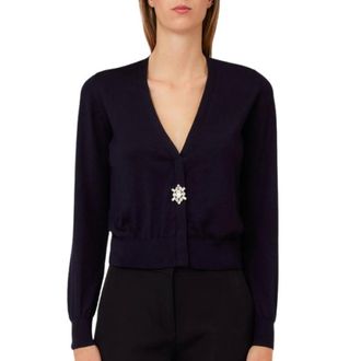 Liu Jo Femme, Pulls, Bleu, Taille: 38 FR Ca6209.2 Cardigan